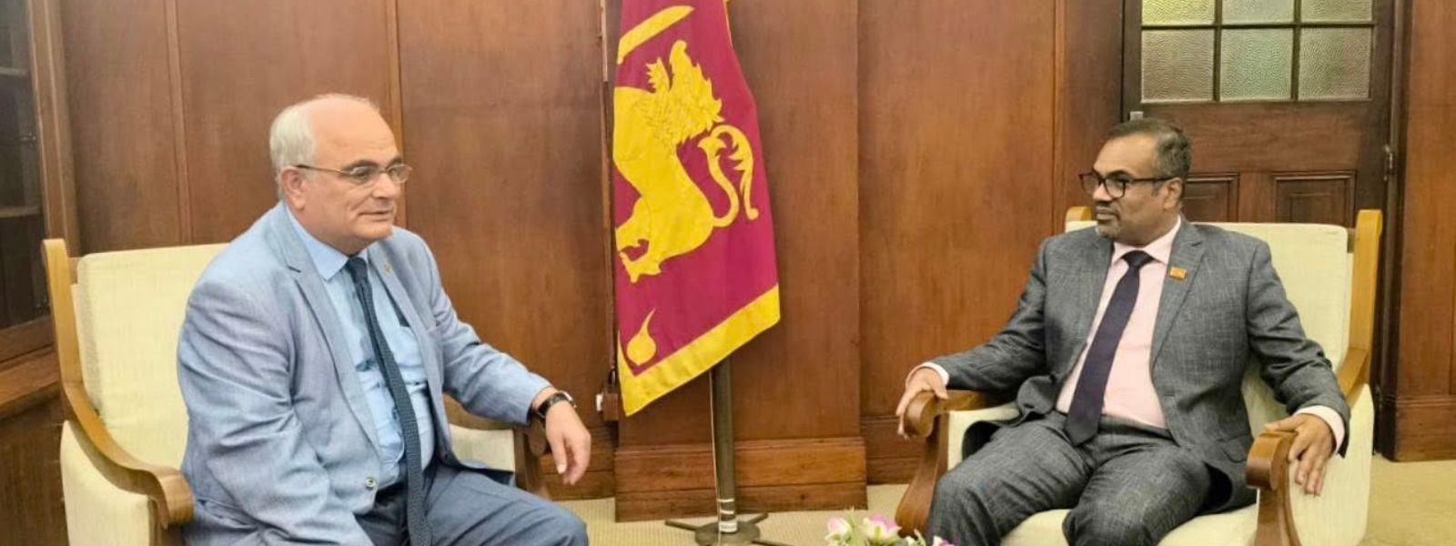 Sri Lanka's Finance, Energy Leaders Meet Russian Envoy