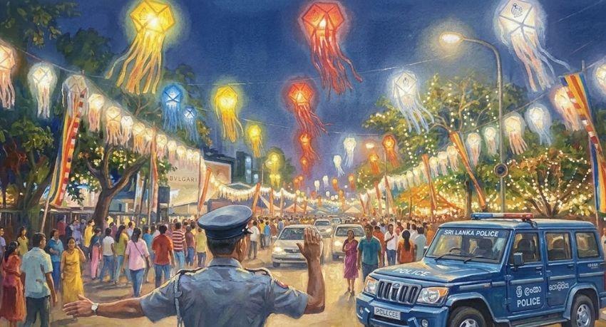 Colombo Braces for Massive Crowds for Vesak 2026 : Road Closures & One ...