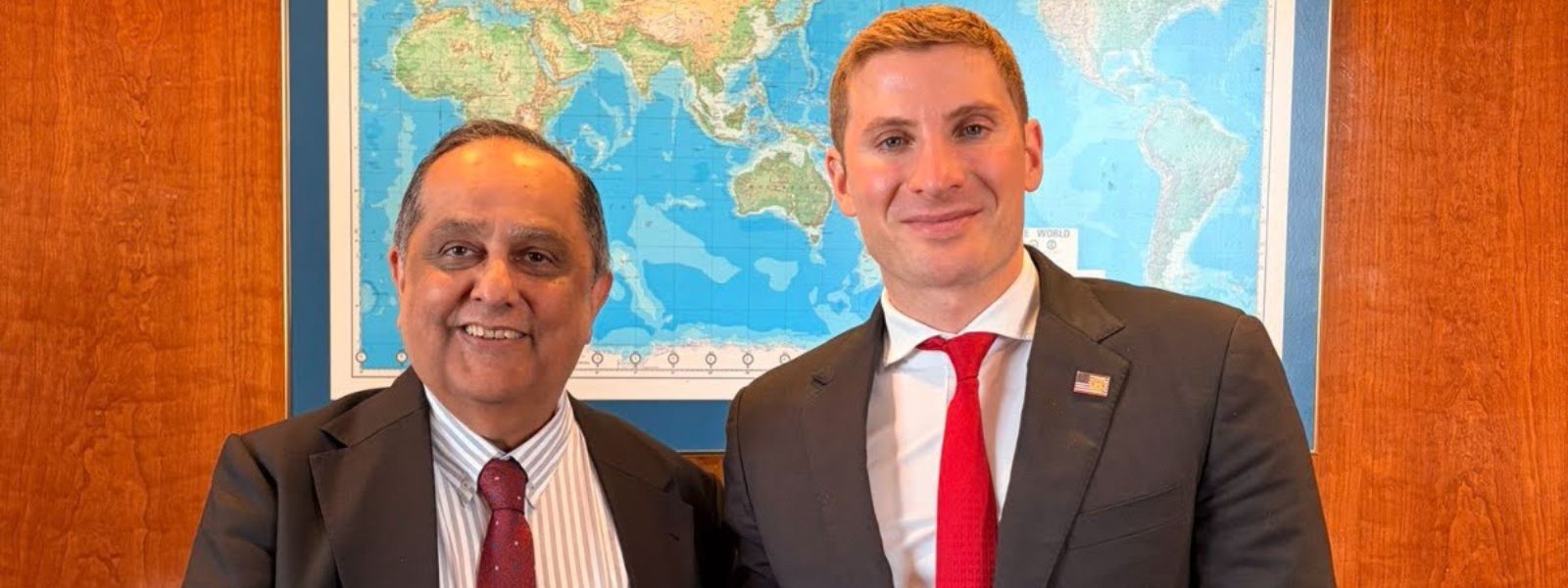'Sri Lanka Open for Business': Hanif Yusoof Meets US Under Secretary of ...