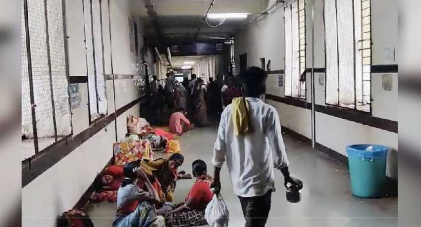 දිනක් තුළ ඉන්දියාවේ රෝහලක බිළිඳුන් 12ක් ඇතුළු 24ක් මරුට