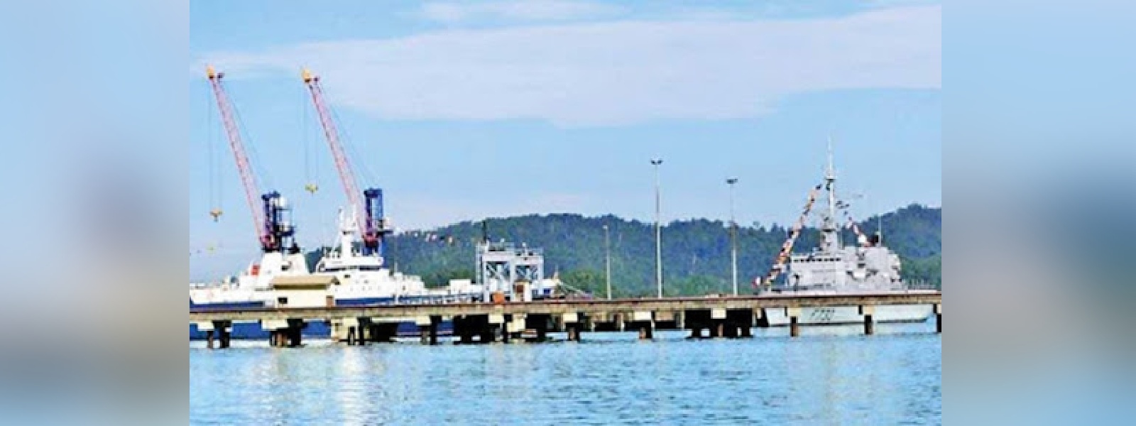 කන්කසන්තුරේ වරාය සංවර්ධනයට ඉන්දියාවෙන් අමෙරිකානු ඩොලර් මිලියන 61.5ක ප් ...