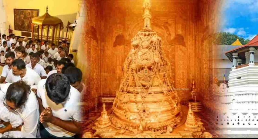 සිරි දළදා වන්දනාව අද 6 වැනි දිනයටත්..